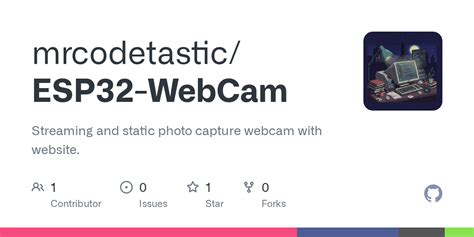 GitHub Mrcodetastic ESP WebCam Streaming And Static Photo Capture Webcam With Website