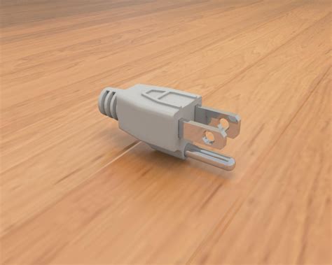 미국 Ac 전원 플러그 3d 모델 15 Ma Obj Free3d