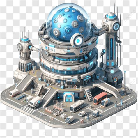 빛나는 구체를 가진 미래 도시 공상 과학 도시 건물의 3d 렌더링 구체가 있는 현대적인 대도시 스카이라인 타워 미래의 Png 일러스트 및 이미지 에 대한 무료 다운로드