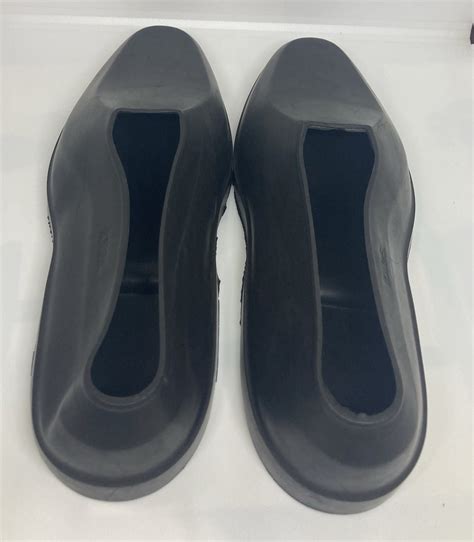 Totes Rubber Overshoes Large Galoshes Protective Waterproof Rain Snow