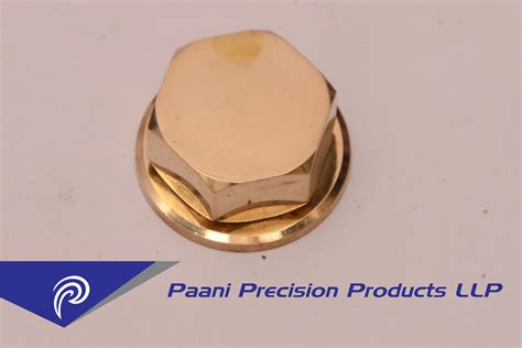 Brass Mirror Cap Screw Cover Cap Paani Precision Products Llp