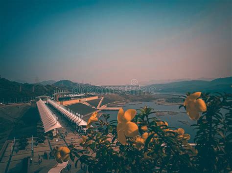 A Beautiful And Lazy River Stock Image Image Of Sunrise 255892083
