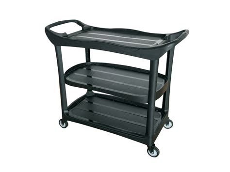 Compass Premium 3 Shelf Utility Cart Astro Hospitality