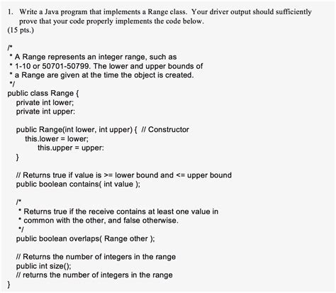 Implements Java Code