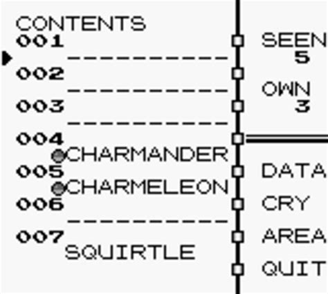 Pokémon Red Version Stash Games Tracker