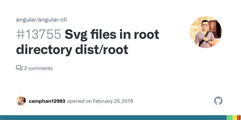 Svg Files In Root Directory Distroot · Issue 13755 · Angularangular Cli · Github