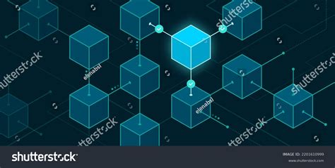 Block Validation Blockchain Digital Ledger Technology Stock Vector Royalty Free 2201610999