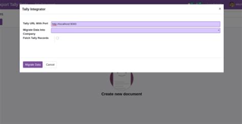 Odoo Tally Connector