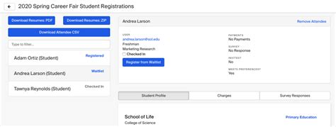 Waitlists For Fairs Events Handshake Help Center