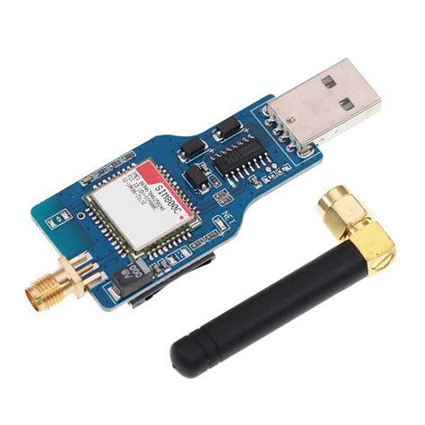 USB To GSM Module Quad Band GSM GPRS SIM SIM C Module For Wireless Bluetooth Messaging SMS