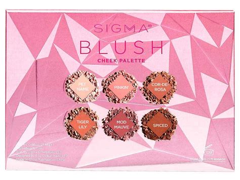 Sigma Beauty Blush Cheek Palette Lovelyskin