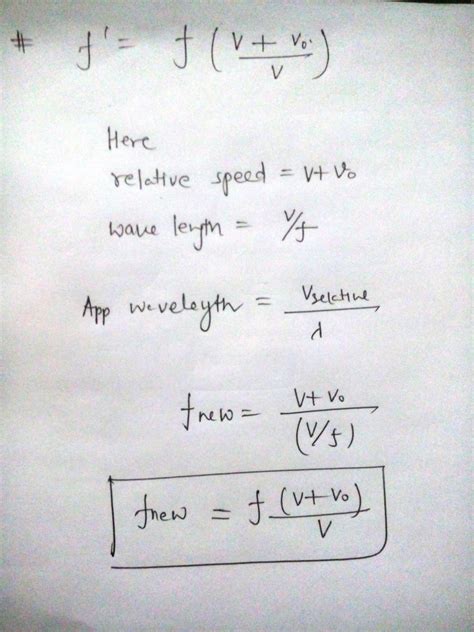 [solved] Derive The Doppler Ultrasound Frequency Shift Equation 𝑓