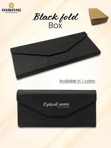 Black Foldable Metal Eyeglass Box At ₹ 52piece In New Delhi Id