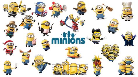 25 Pieces Minions Png Etsy