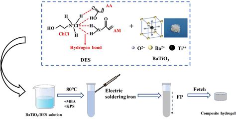 Preparation Of High Performance Barium Titanate Composite Hydrogels By