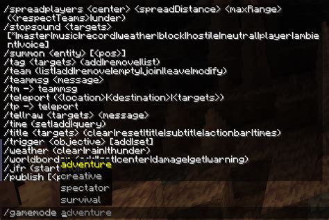 Minecraft Commands List And Usage Guide Nitrado