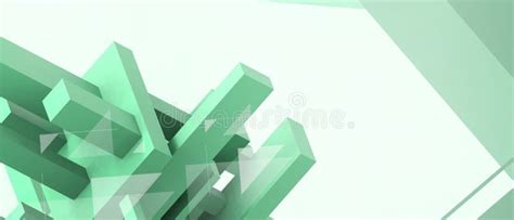 3d Abstract Architecture Background Futuristic Geometric Shapes And Technology Development