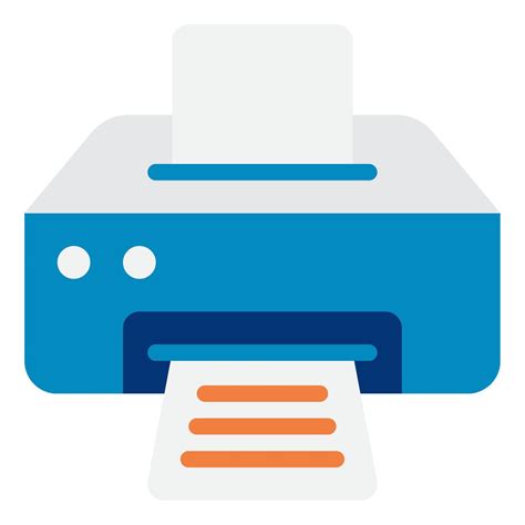 Compact Color Printer For Home And Office Use 56490639 Vector Art At