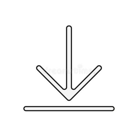 Download Vector Icon Install Symbol Modern Simple Flat Vector