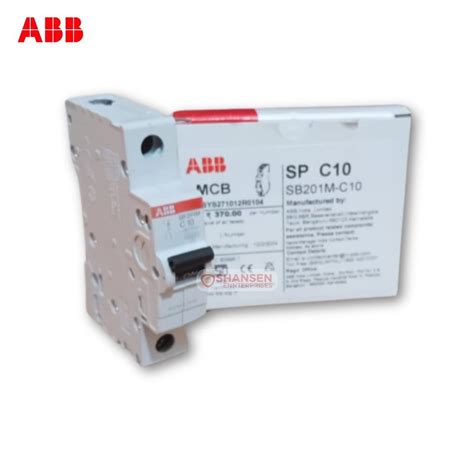 Abb Sb201m C10 Mcb Shansen Enterprises