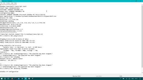 Powershell How To Use Transcripts To Keep History Of Commands And