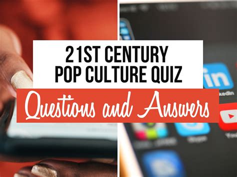 St Century Pop Culture Quiz Questions And Answers Quiz Trivia Games