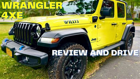 2023 Jeep Wrangler 4xe Willys Review And Drive Plug In Hybrid Off