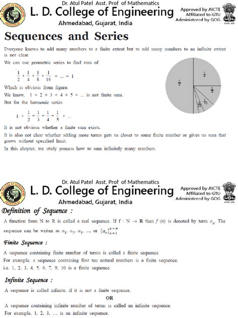 module a 08 converges and divergence of sequences the sandwich
