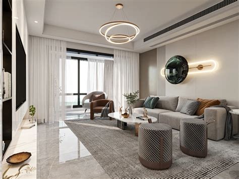 现代客餐厅 室内设计 拓者设计吧 花瓣网