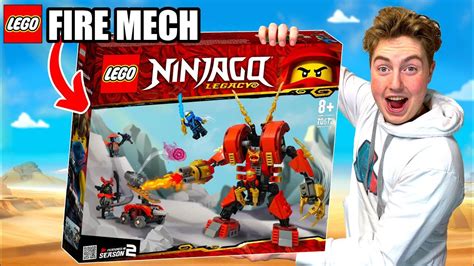 I Made A Lego Kai S Fire Mech Ninjago Moc Lego Kai Lego Fire Ninjago