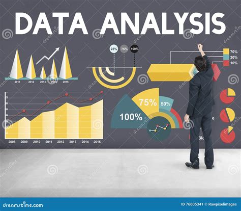 Data Analysis Percentage Business Chart Concept Stock Image Image Of Collar Thinking 76605341