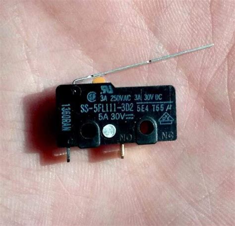Mouse Switch Click Switch 3 Pin 1a 220v Ac Rectangular Switches