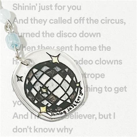 Taylor Swift Keychain Hobbies And Toys Stationery And Craft Handmade