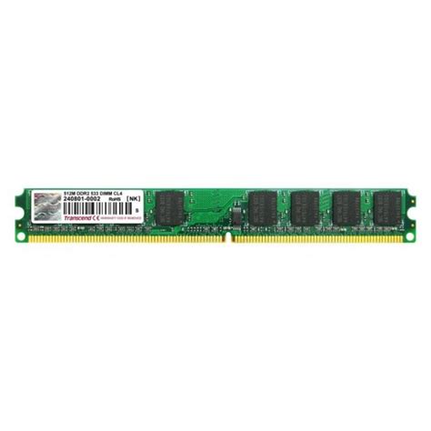512mb Transcend Ddr2 Pc2 4200 533mhz Desktop Memory Module Cl4
