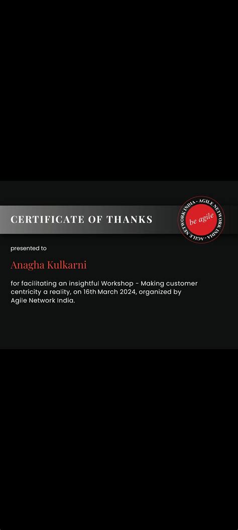 Anagha Kulkarni On Linkedin Agile