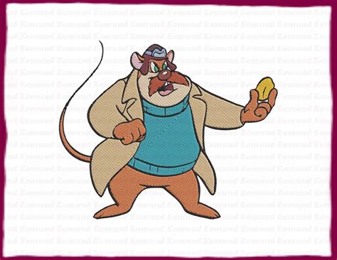 Monterey Jack Chip And Dale Fill Embroidery Design 7 Instant Download
