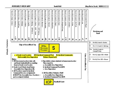 Assembly Area Map And Procedures Pdf