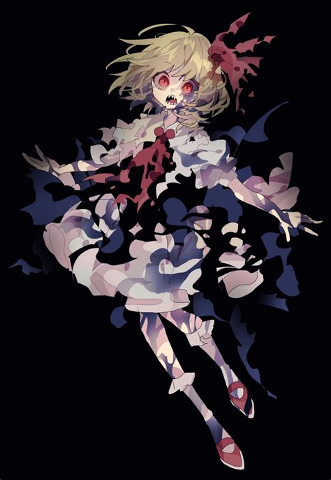 ルーミア 東方プロジェクト ソーナノカー 煮込らし化 多忙 のイラスト