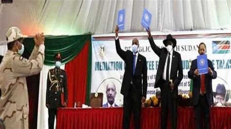 Sudanese Transitional Government And Rebel Groups Sign Peace Aggreement