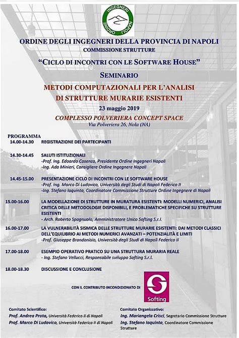 Metodi Computazionali Per Lanalisi Strutturale Tornano I Cicli