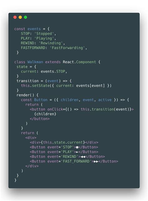 How To Visually Design State In Javascript