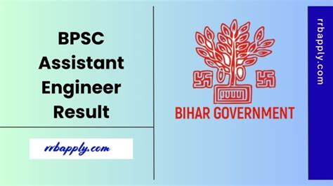 BPSC AE Result Released NOW Check Written Exam Merit List Pdf RRBApply Com
