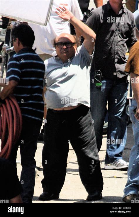 Danny DeVito Stretching During A Break From Filming It S Always Sunny In Philadelphia Los