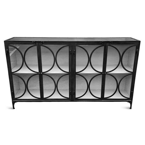 Iron Deco Glass Sideboard Furniture Design Mix Gallery