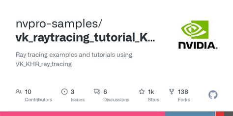 vk raytracing tutorial khr ray tracing simple shaders wavefront glsl