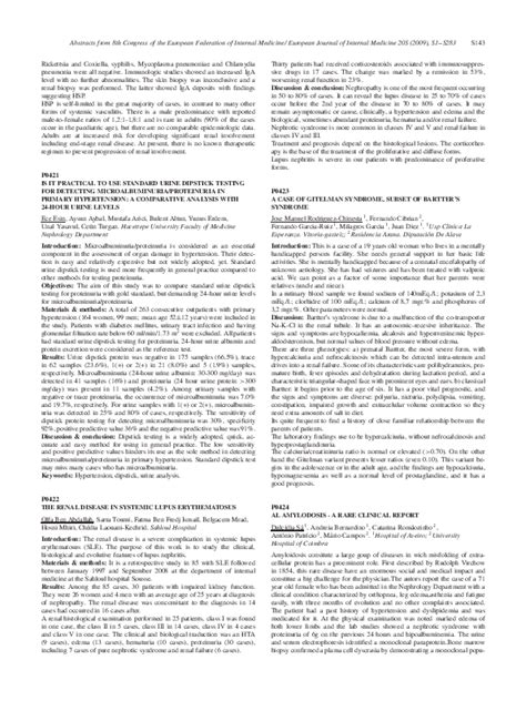 Pdf P0423 A Case Of Gitelman Syndrome Subset Of Bartters Syndrome