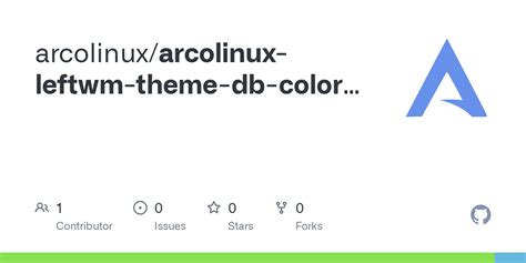 Github Arcolinuxarcolinux Leftwm Theme Db Color Dev
