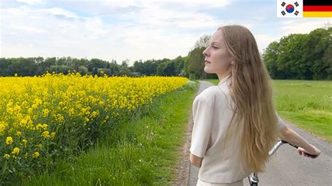 독일인 여친과 시골에서 자전거 투어 And 피크닉 [국제커플🇰🇷🇩🇪] Youtube