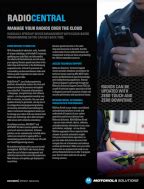Apx Next Xe All Band Smart Firefighter Radio Motorola Solutions