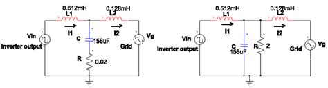 A Series Damped Filter B Parallel Damped Filter The Transfer